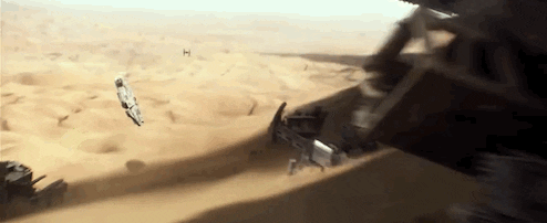 New trending GIF tagged star wars explosion crash… | Trending Gifs
