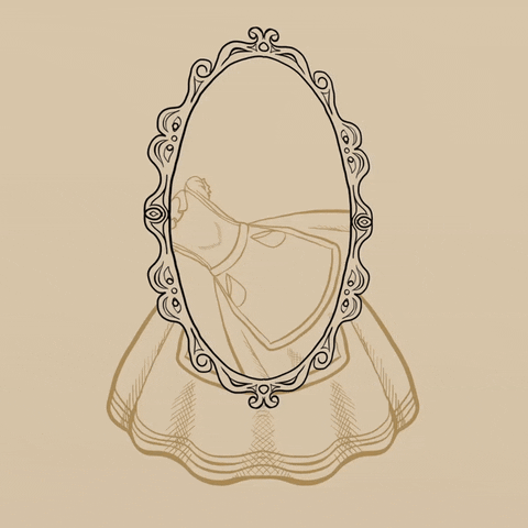 Looking-through-mirror GIFs - Get the best GIF on GIPHY