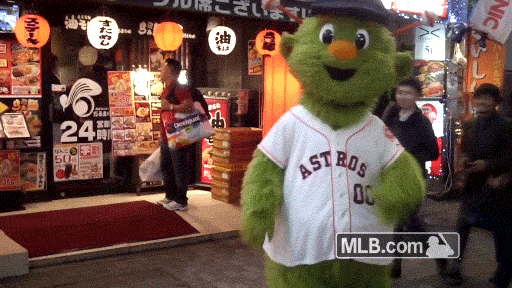 Mascot Dancing GIF by MLB - Find & Share on GIPHY