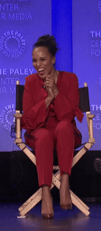 Excited Black Woman Gif