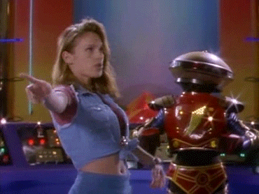 Power Rangers Dancing Gif