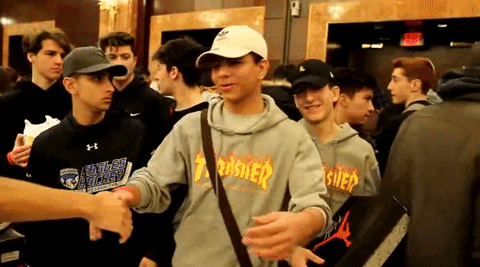 Meeting Youtuber GIFs - Get the best GIF on GIPHY