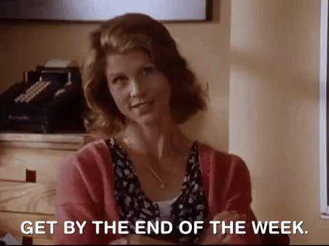 By The End Of The Week GIFs - Get the best GIF on GIPHY
