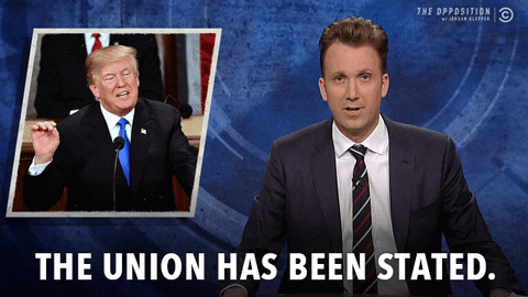 Union Has Been Stated GIFs - Get the best GIF on GIPHY