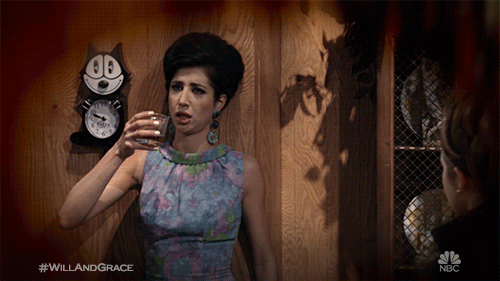 Karen Walker Piller Gif Karen Walker Mint Milano GIFs | Tenor