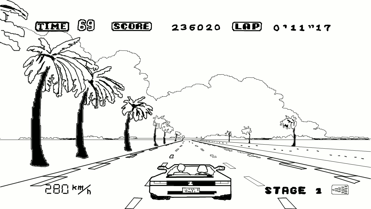 Outrun 8-Bit GIF - Find & Share on GIPHY