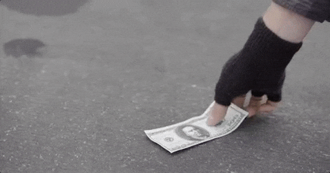 Dollar Bill GIF by Smallpools - Find & Share on GIPHY