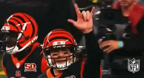 Cincinnati Bengals Football GIF by NFL - Find & Share on GIPHY