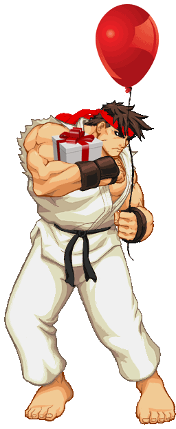 Street Fighter Birthday Sticker by Zach Cohen for iOS & Android | GIPHY