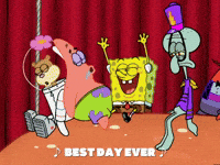Spongebob Best Day Ever Gif