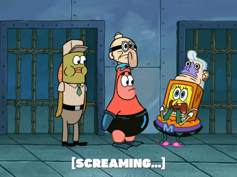 Spongebob Screaming Gif