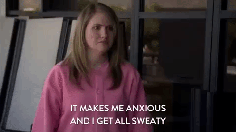 Nervous Sweating Gif