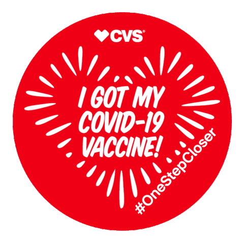 One Step Closer Vaccine Sticker by CVS for iOS & Android | GIPHY