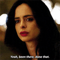 Krysten Ritter Eye Roll Gif