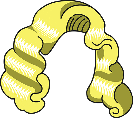 Wig Sticker by billymadethis for iOS & Android | GIPHY