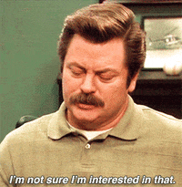 Ron Swanson Animated Gif