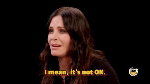 Its Not Okay Meme Face