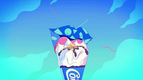 Ice Cream Summer GIF by The Line Animation - Find & Share on GIPHY