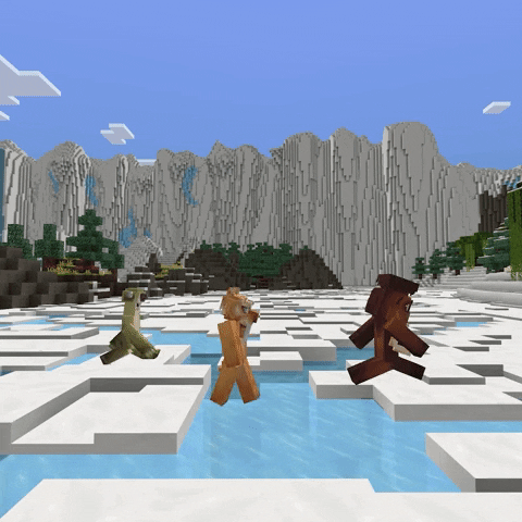 Ice Age GIF by Minecraft - Find & Share on GIPHY