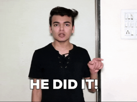 He Did It GIFs - Get the best GIF on GIPHY