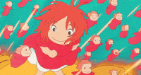 Ponyo And Sosuke Gif