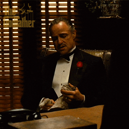 Marlon Brando Don Corleone GIF by The Godfather - Find & Share on GIPHY