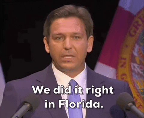 Ron Desantis Florida GIF by GIPHY News - Find & Share on GIPHY