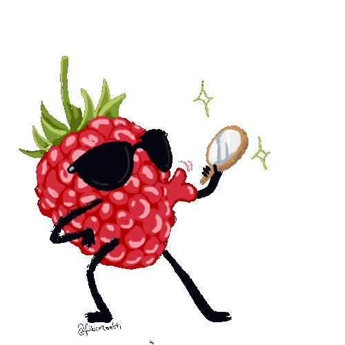 Self Love Raspberry Sticker for iOS & Android | GIPHY