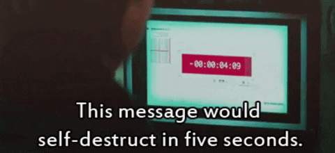 Self Destructing Message GIFs - Get the best GIF on GIPHY